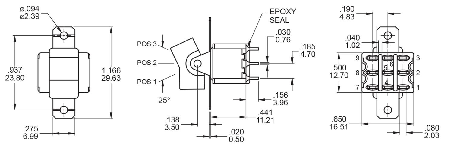 Rocker Switch: 3M Rocker Switch | RJS Electronics Ltd Rocker Switch: 3M Rocker Switch | RJS Electronics Ltd