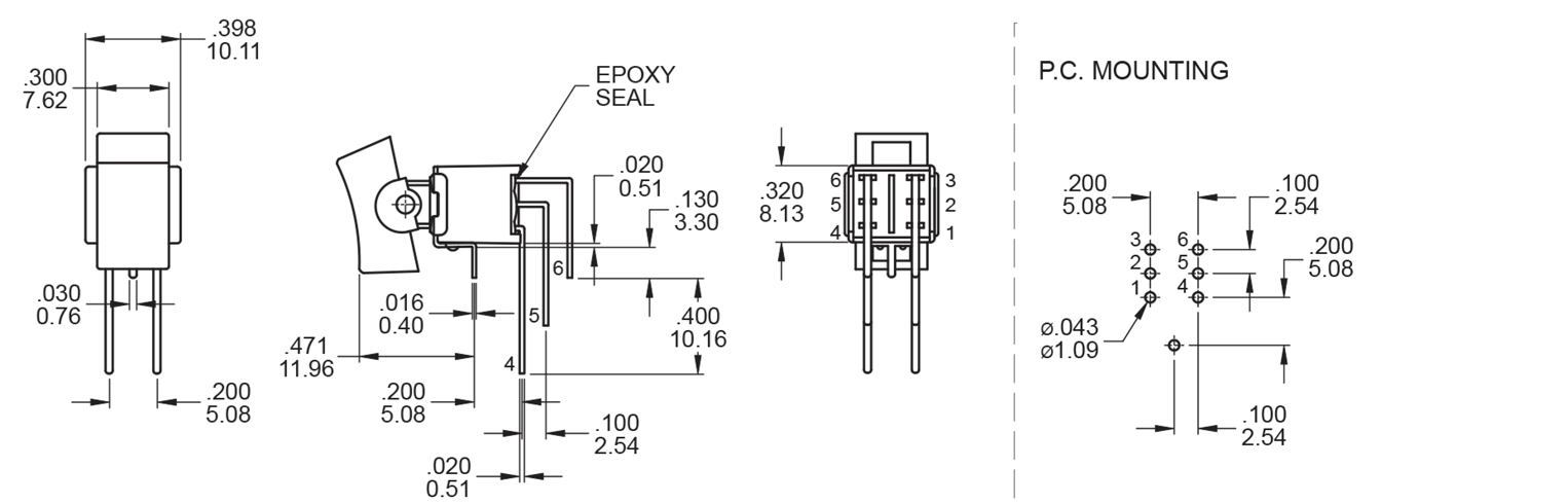 Rocker Switch: 4A Rocker Switch | RJS Electronics Ltd