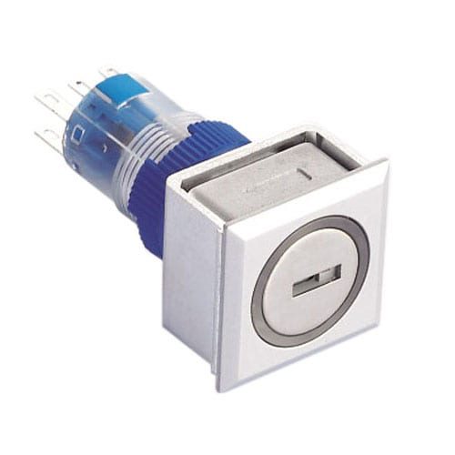 RJSPS1622A Square Keylock | RJS Electronics Ltd