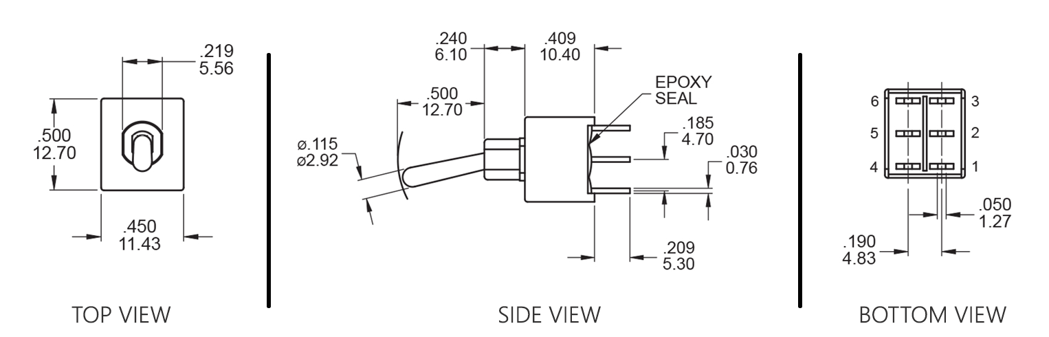 RJS-1A-DPDT | RJS Electronics Ltd RJS-1A-DPDT | RJS Electronics Ltd