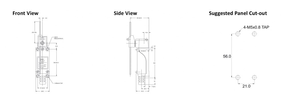 Limit Switch AH8107 | RJS Electronics Ltd